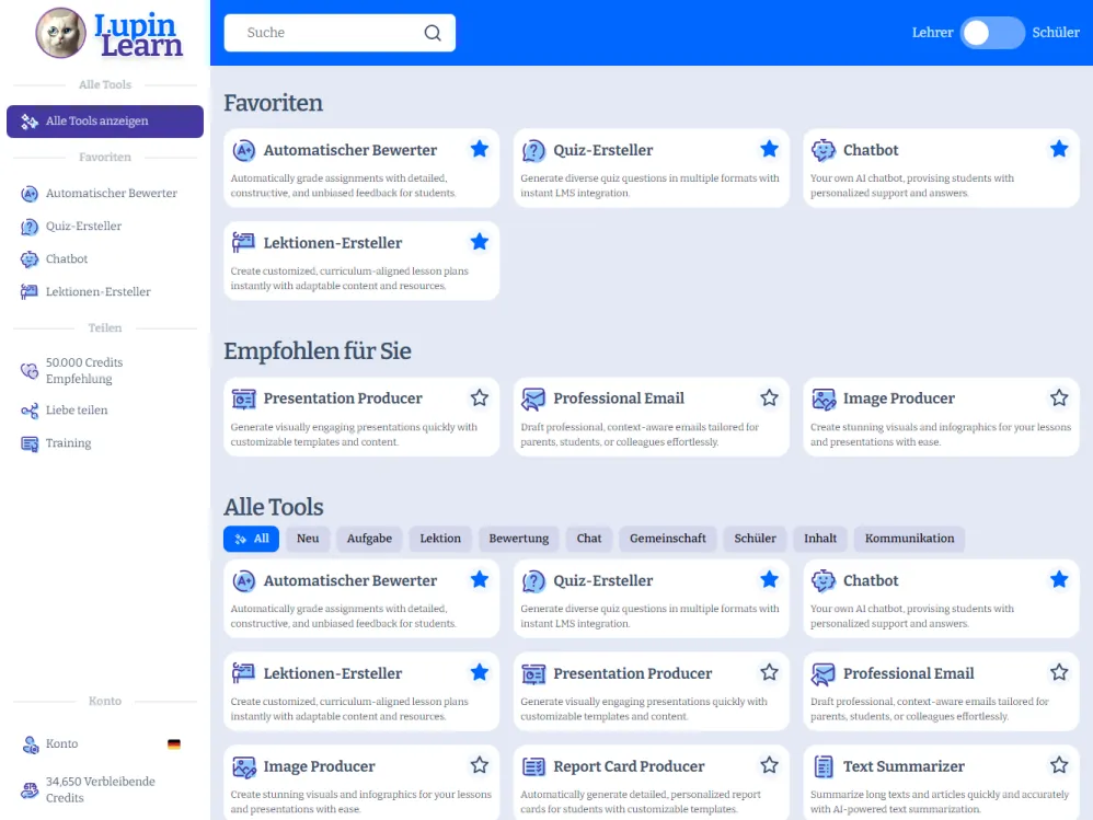 KI-Tools zur Zeitersparnis für Lehrer | Lupin Learn
